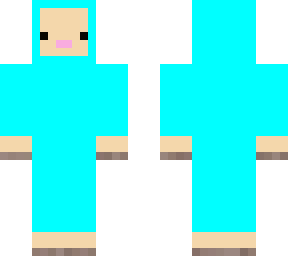 Aqua Blue Sheep | Minecraft Skin