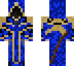 Blue Grim Reaper | Minecraft Skins