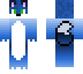 blue wolf | Minecraft Skin