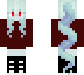 Cute siren | Minecraft Skin