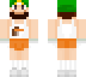 Femboy Luigi Hooters OG | Minecraft Skin
