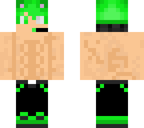green gamer skin | Minecraft Skins
