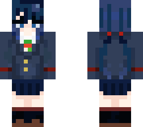 Hatsune Miku (Liar) | Minecraft Skin