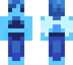 lapis lazuli / / / 8-Bit Skin | Minecraft Skin