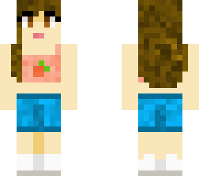 PEACH GIRL | Minecraft Skin