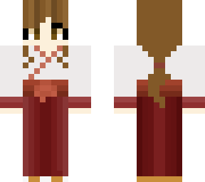 Shinto Shrine Maiden | Minecraft Skin