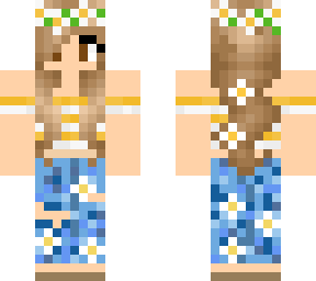 Flower Girl Minecraft Skin