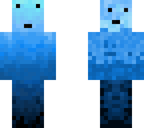 black blue skin | Minecraft Skins