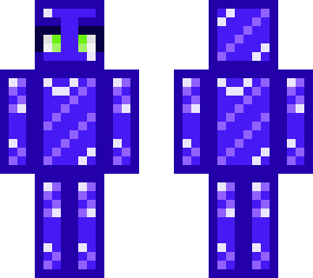 Blue Jelly Guy | Minecraft Skin