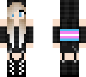 cute trans girl uwu | Minecraft Skin