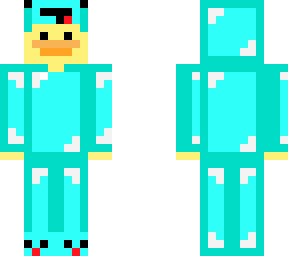 Duck in skeppy suit | Minecraft Skin