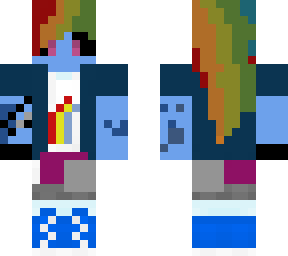 rainbow dash | Minecraft Skins