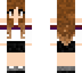 white girl skin hair | Minecraft Skins