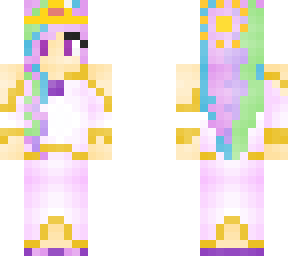 Princess Celestia Minecraft Skin