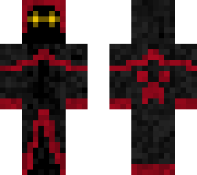 Red and black robes | Minecraft Skin