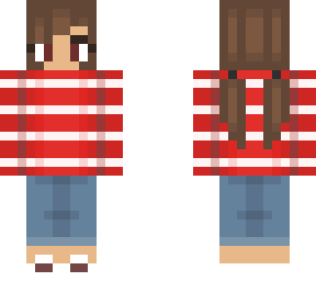 Red Girl | Minecraft Skin