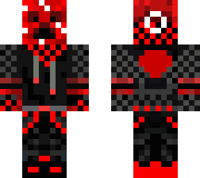 Ruby Creeper Tryhard | Minecraft Skin