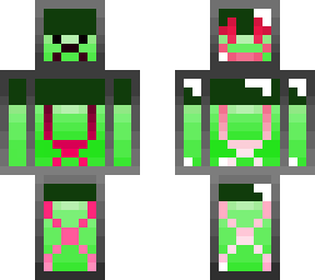 beverage man of juciy land of the iron apple armada | Minecraft Skin