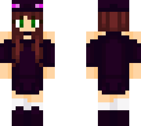 Enderman Girl | Minecraft Skins