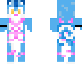 Fluke Husky (Harness) | Minecraft Skin