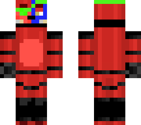 glamrock foxy | Minecraft Skins