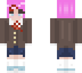 natsuki ddlc | Minecraft Skins