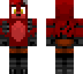 Withered Foxy | Minecraft Skin