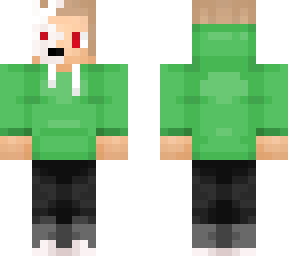 Angry half mask Dream | Minecraft Skin