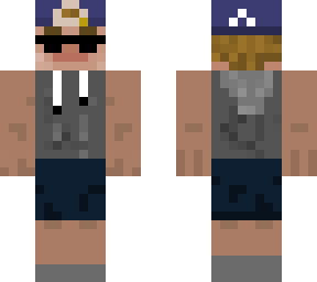 Blonde Summer Steve | Minecraft Skin