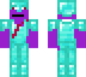 Corrupt diamond armor | Minecraft Skin