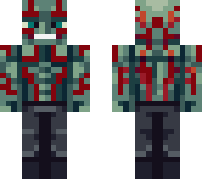 Drax the Destroyer | Minecraft Skin