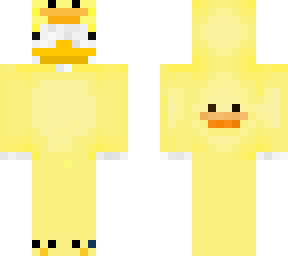 Duck in duck onesie | Minecraft Skin