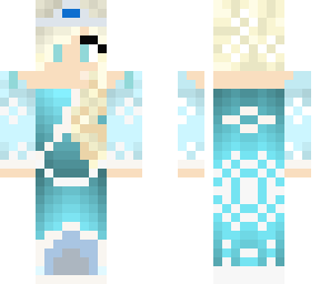 Frozen Elsa | Minecraft Skins