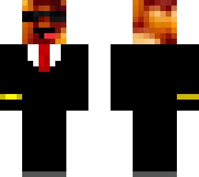 secret agent bean | Minecraft Skin