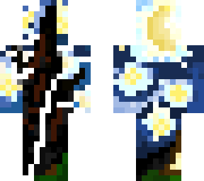 Starry Night Edit | Minecraft Skin