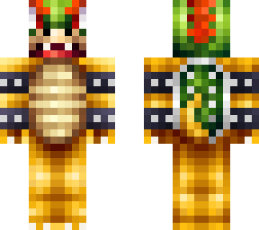 Bowser - Super Mario 64 v.2 | Minecraft Skin