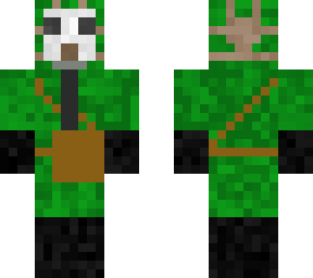Chernobyl Liquidator gas mask with hose upgraded | Minecraft Skin