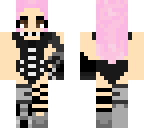 lady gaga chromatica cover v2 | Minecraft Skin