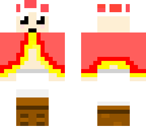 Mario: Red toad minecraft skin | Minecraft Skin