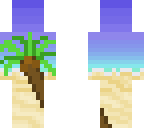 Palm Tree Pixel Art! | Minecraft Skin