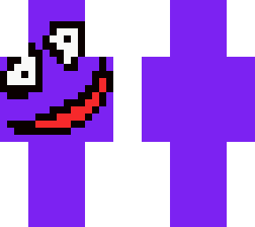 Purple Face | Minecraft Skin