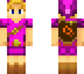 Young Link (Pink Alternate Skin) | Minecraft Skin