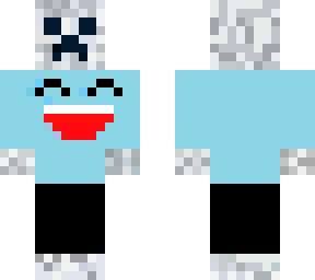beta white creeper skin skin | Minecraft Skin