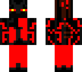 Red Enderman | Minecraft Skins