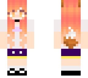 Kitsune Girl (Edit) | Minecraft Skin