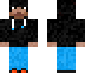 Bald Steve with Hood | Minecraft Skin