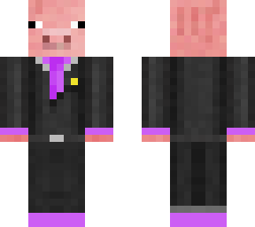 Nitro Pig In a Suit | Minecraft Skin