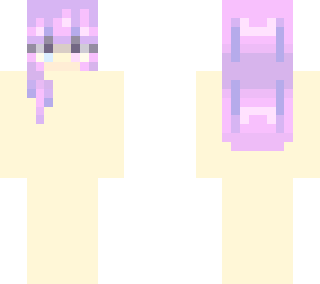Pink/Purple Hair Base | Minecraft Skin