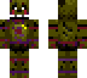 Purple man *SPRINGLOCKS* | Minecraft Skin