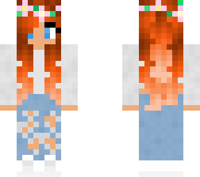 Red Hair Girl | Minecraft Skin